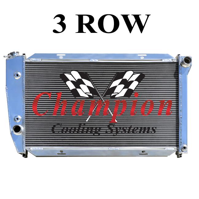 71-73 ALUMINUM RADIATOR - 3 ROW